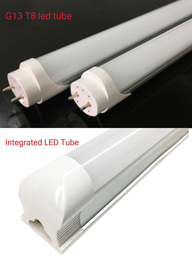 G13 18W 40W 4ft 8ft T8 double side LED Tube Light lamp Type B