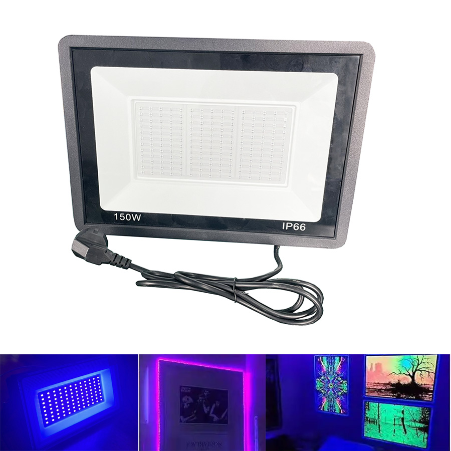 uv flood 365nm bead led 50w 100W UV LED Black Light for Christmas stage