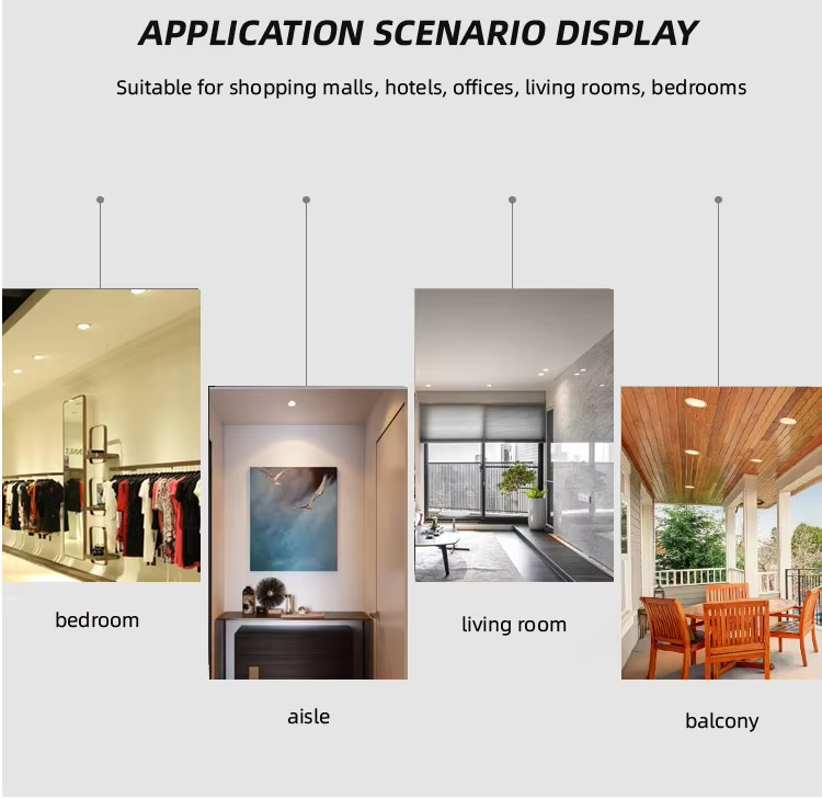 commercial lighting Adjustable Angle led recessed downlight adjustable ...