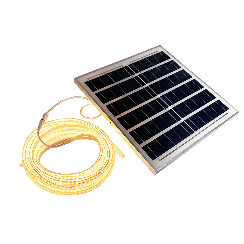 outdoor 2835 ip65 waterproof solar powered led strip light