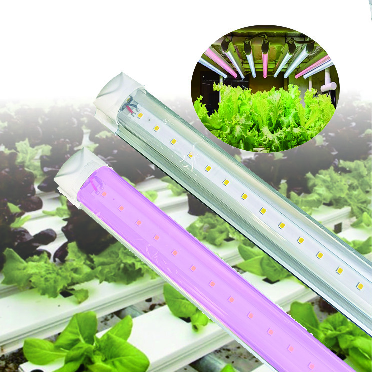 vertical led grow linable tube light for baby laeaf growth