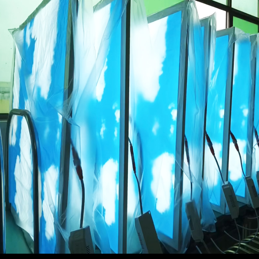 led blue sky panel light 600*600 artificial skylight