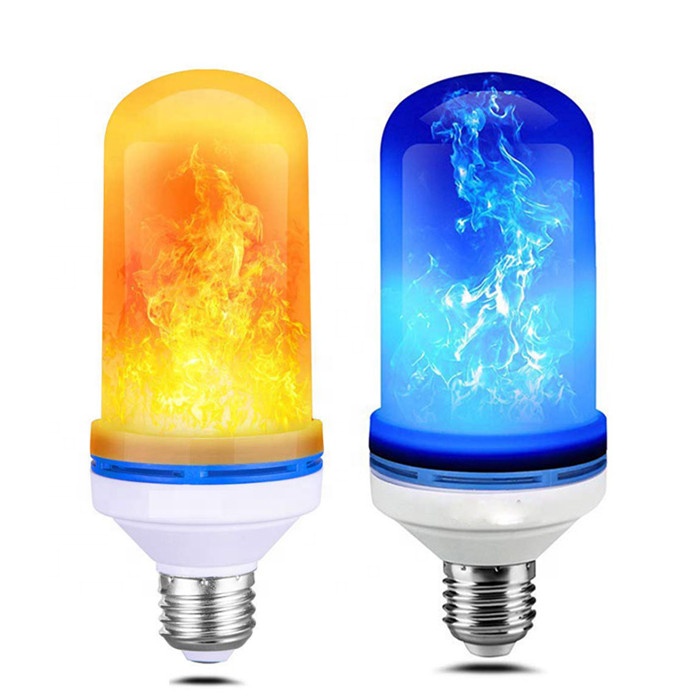 LED Flickering Flame Lamp E27 E26 B22 LED Flame Effect Light Bulb