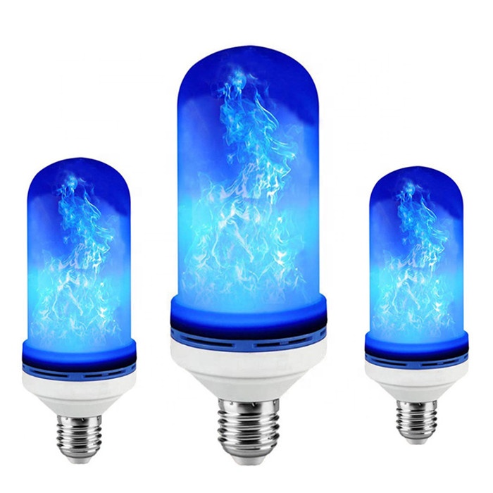 LED Flickering Flame Lamp E27 E26 B22 LED Flame Effect Light Bulb