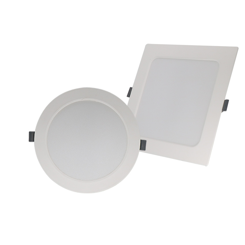 9w 12w led recessed downlight ultra thin slim ceiling round led panel light