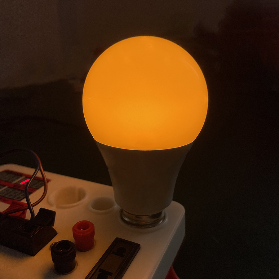 1800k non flicker zero 7w Sweet Dreams Sleep Light Bulb warm yellow ...