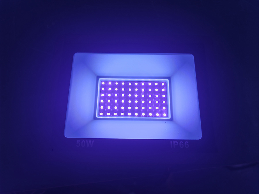 uv flood 365nm bead led 50w 100W UV LED Black Light for Christmas stage