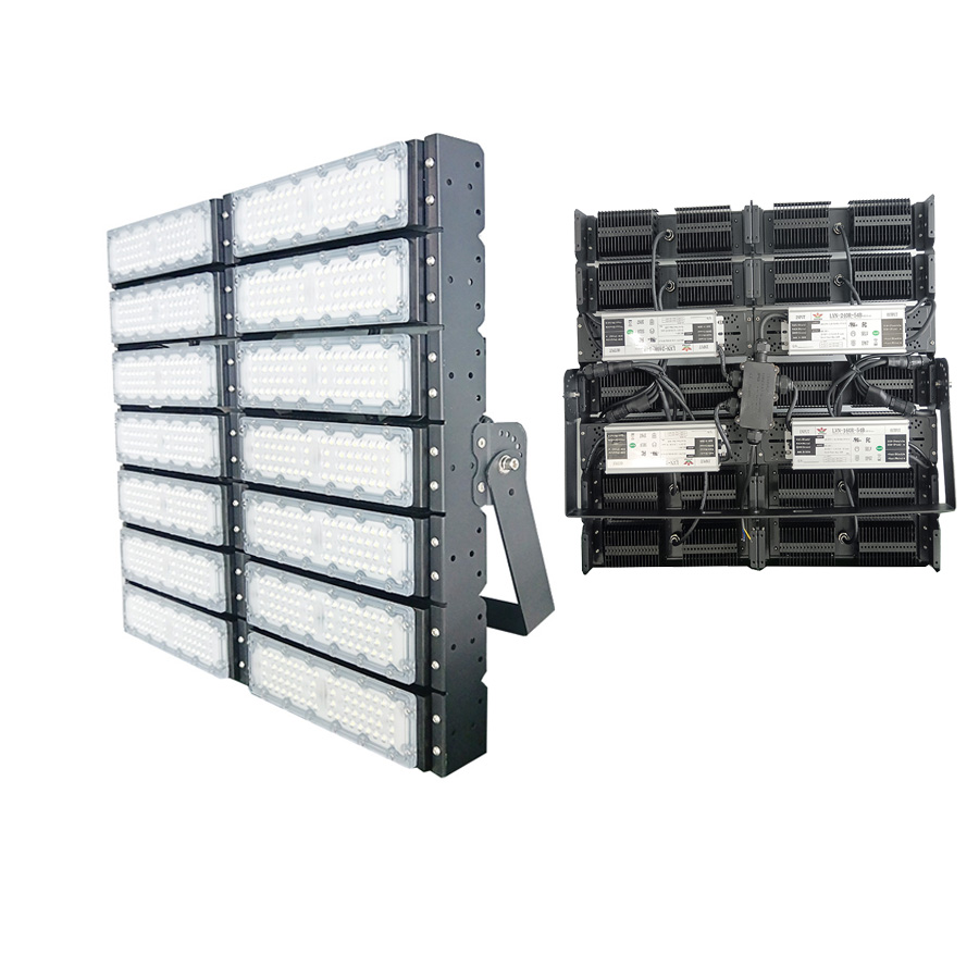 industrial led projector flood lighting of 600W for airport use