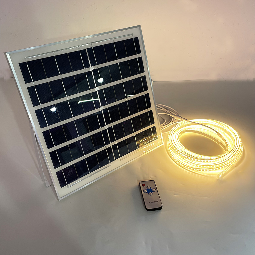 outdoor 2835 ip65 waterproof solar powered led strip light